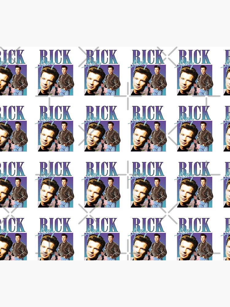 Rick Astley Homage Music Icon Legend Socks