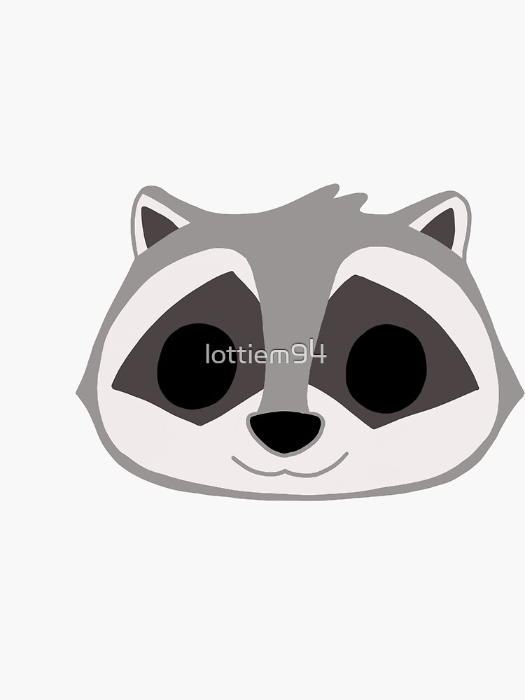 "Meeko" Sticker for Sale by lottiem94 | Redbubble