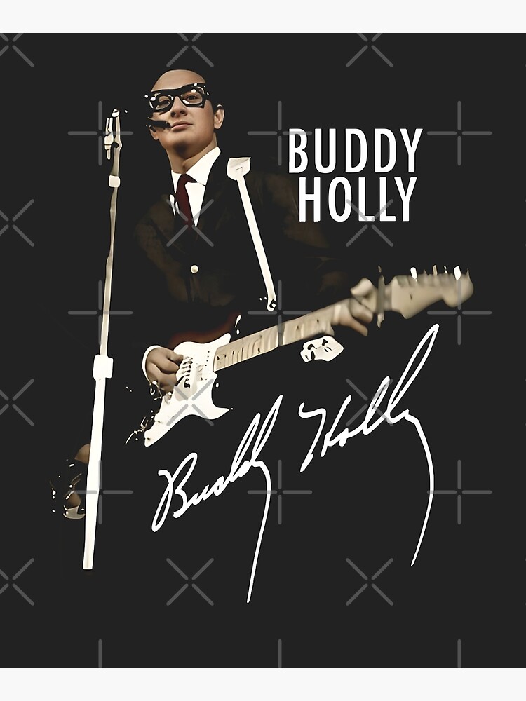 Buddy Holly Signature Men Poster sold by Orella Generous | SKU 4024192 ...