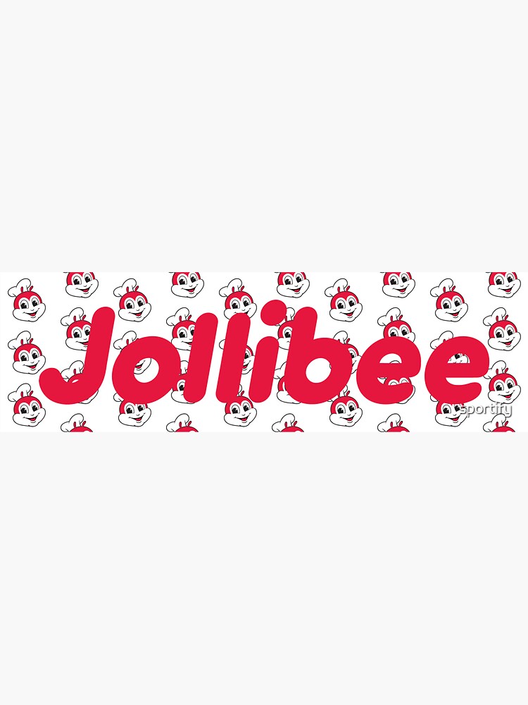 "Jollibee Box Logo - Bee BOGO" Sticker for Sale by sportify | Redbubble