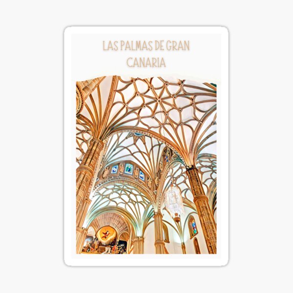 "Las Palmas de Gran Canaria" Sticker by Findmeifyoucan | Redbubble