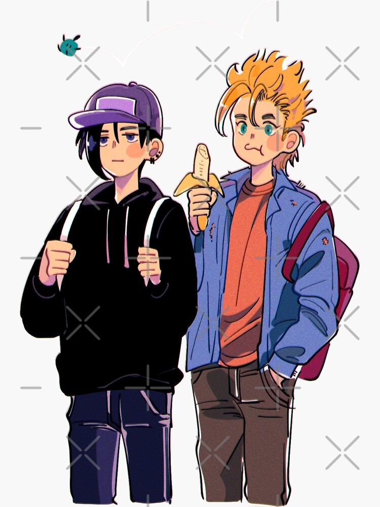 "Stardew Valley - Sebastian & Sam" Sticker for Sale by MangaPizzaParty ...