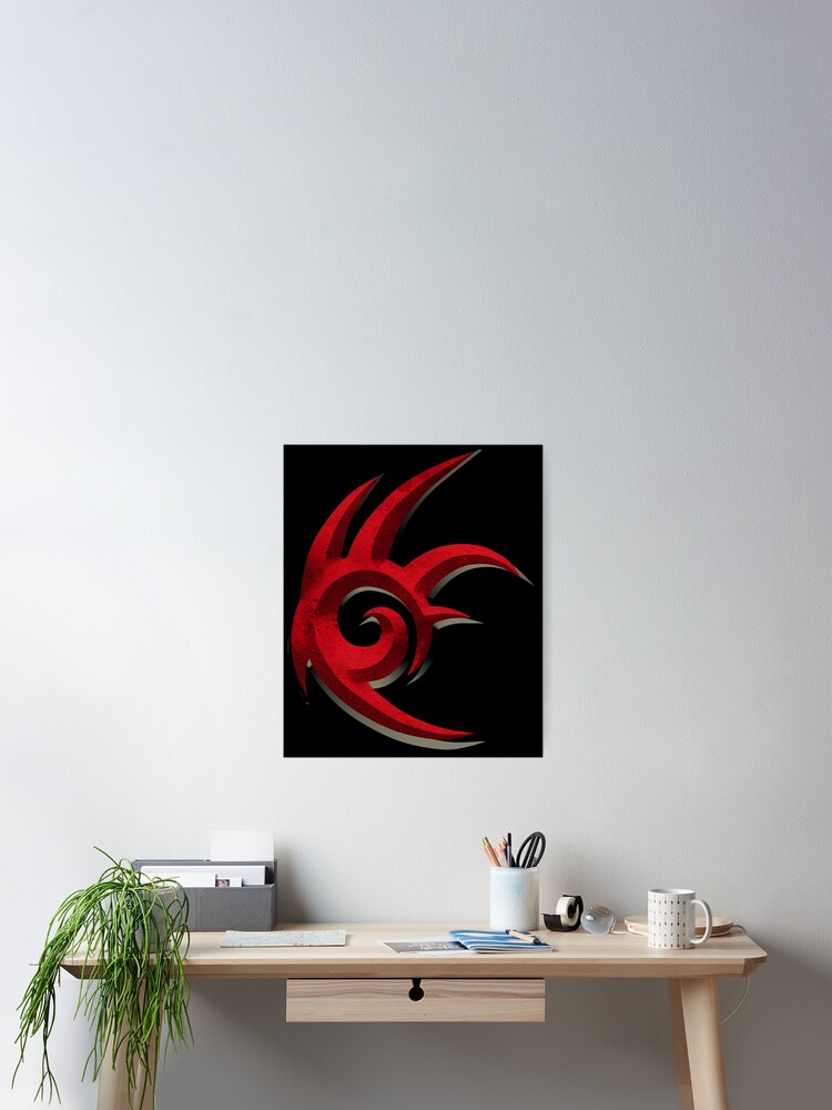 "Shadow the Hedgehog - Emblem" Poster for Sale by Essoterika | Redbubble