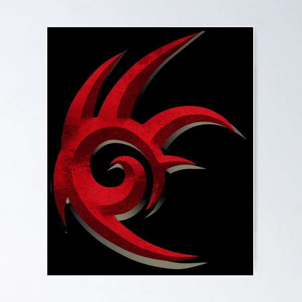 "Shadow the Hedgehog - Emblem" Poster for Sale by Essoterika | Redbubble