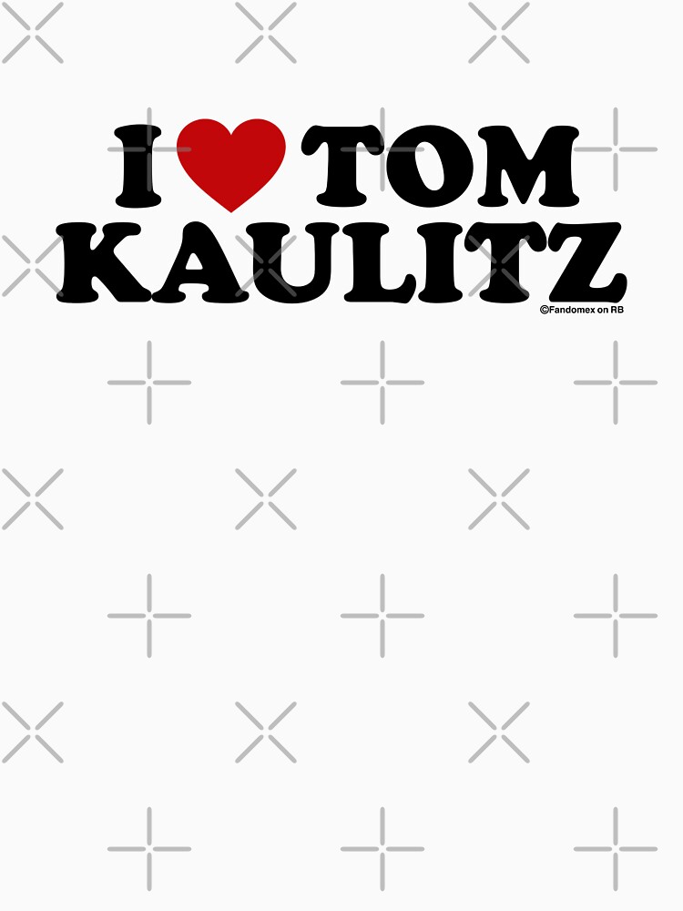 "I LOVE TOM KAULITZ DESIGN" Essential T-Shirt for Sale by Fandomex ...