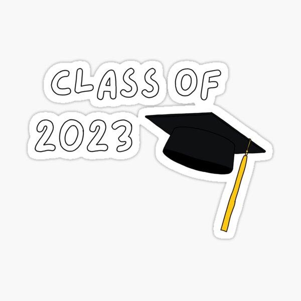 "Class of 2023" Sticker for Sale by vpittore | Redbubble