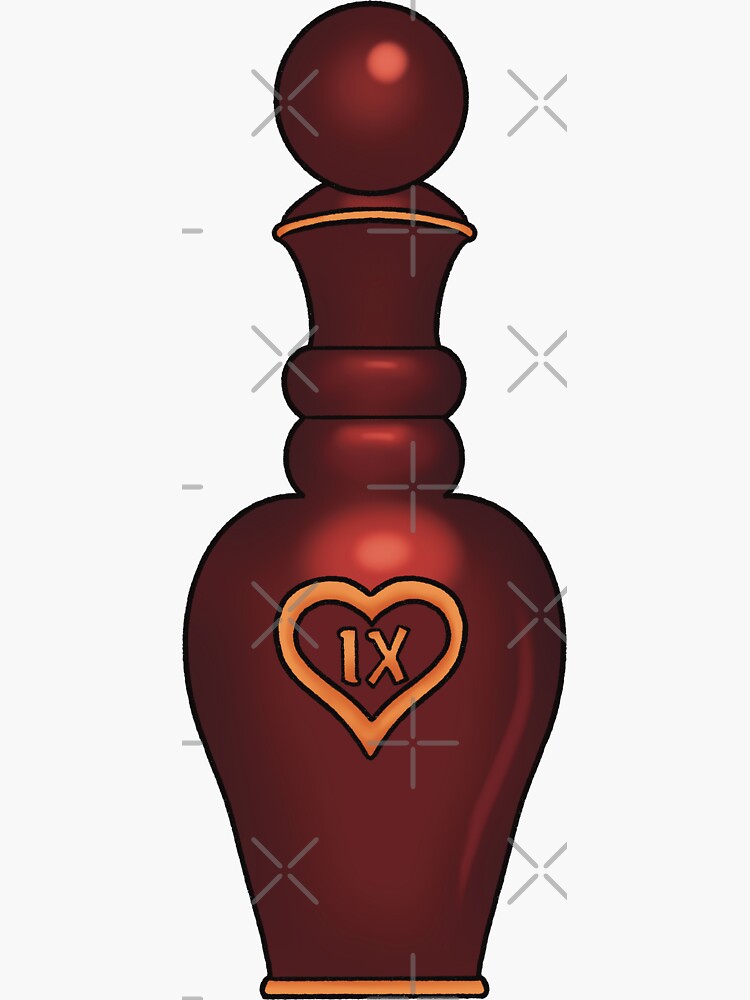 "Love Potion (Shrek 2)" Sticker for Sale by daniasdesigns | Redbubble