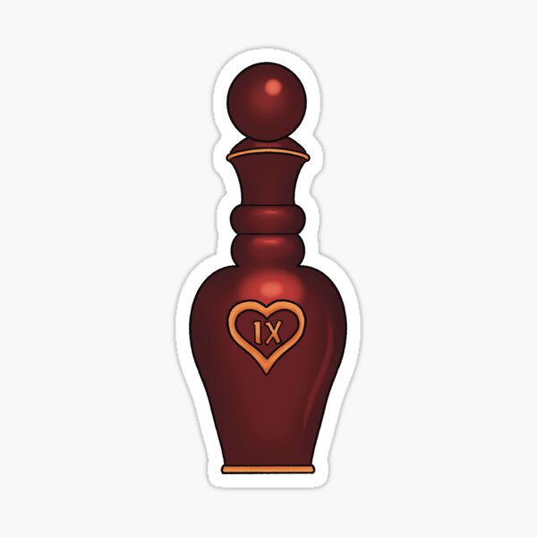 "Love Potion (Shrek 2)" Sticker for Sale by daniasdesigns | Redbubble