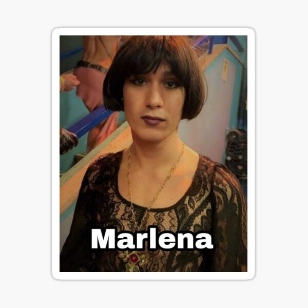 "Marlena Maneskin meme" Sticker for Sale by Pixi-egirl | Redbubble
