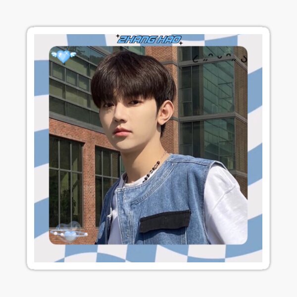 "zerobaseone zhang hao" Sticker for Sale by Bubbleshop16 | Redbubble