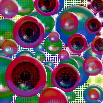 "Bubble Dreams" Sticker for Sale by KateVanFloofno1 | Redbubble