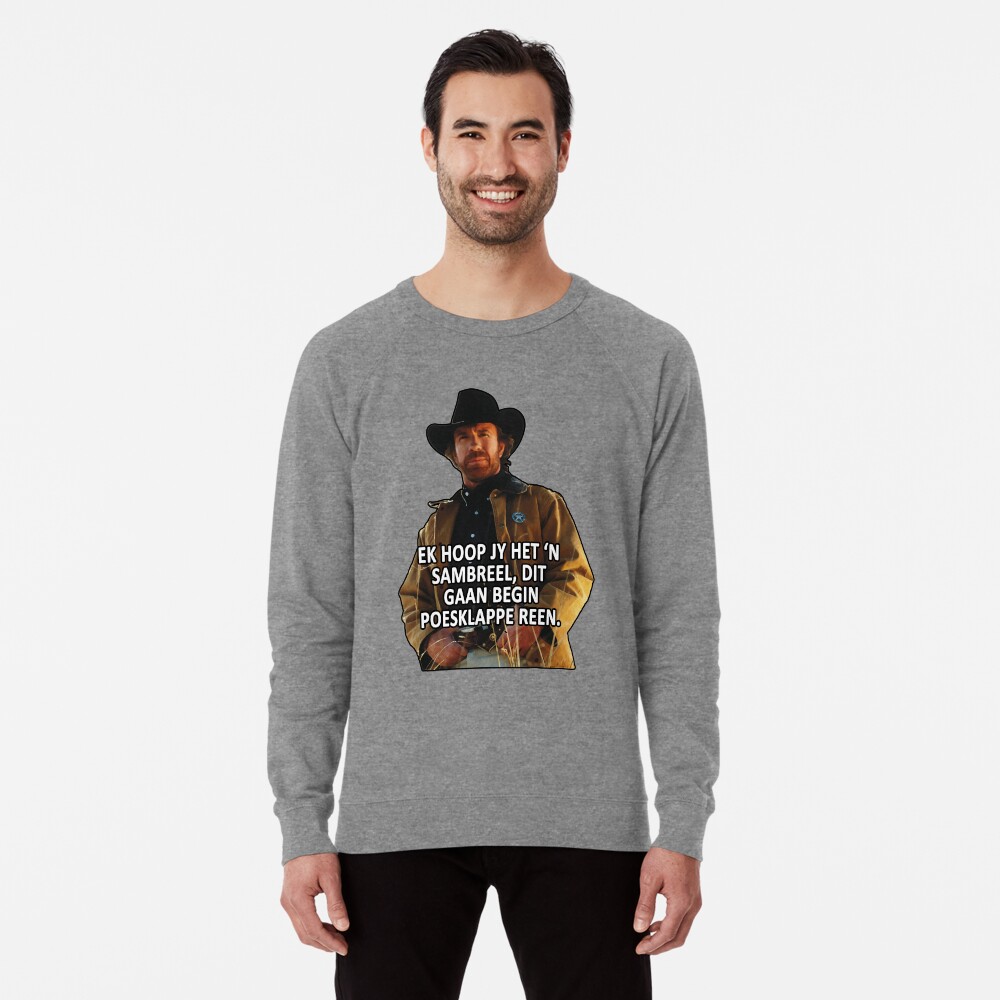 "Dit gaan begin poesklappe reen - Afrikaans Grap" Poster for Sale by ...