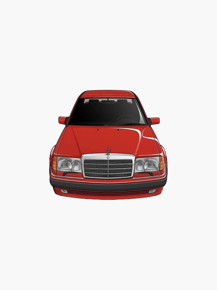 "w124 benz" Sticker for Sale by ssms21 | Redbubble