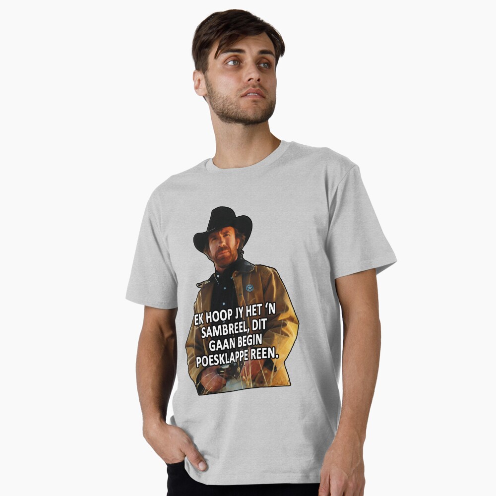 "Dit gaan begin poesklappe reen - Afrikaans Grap" Poster for Sale by ...