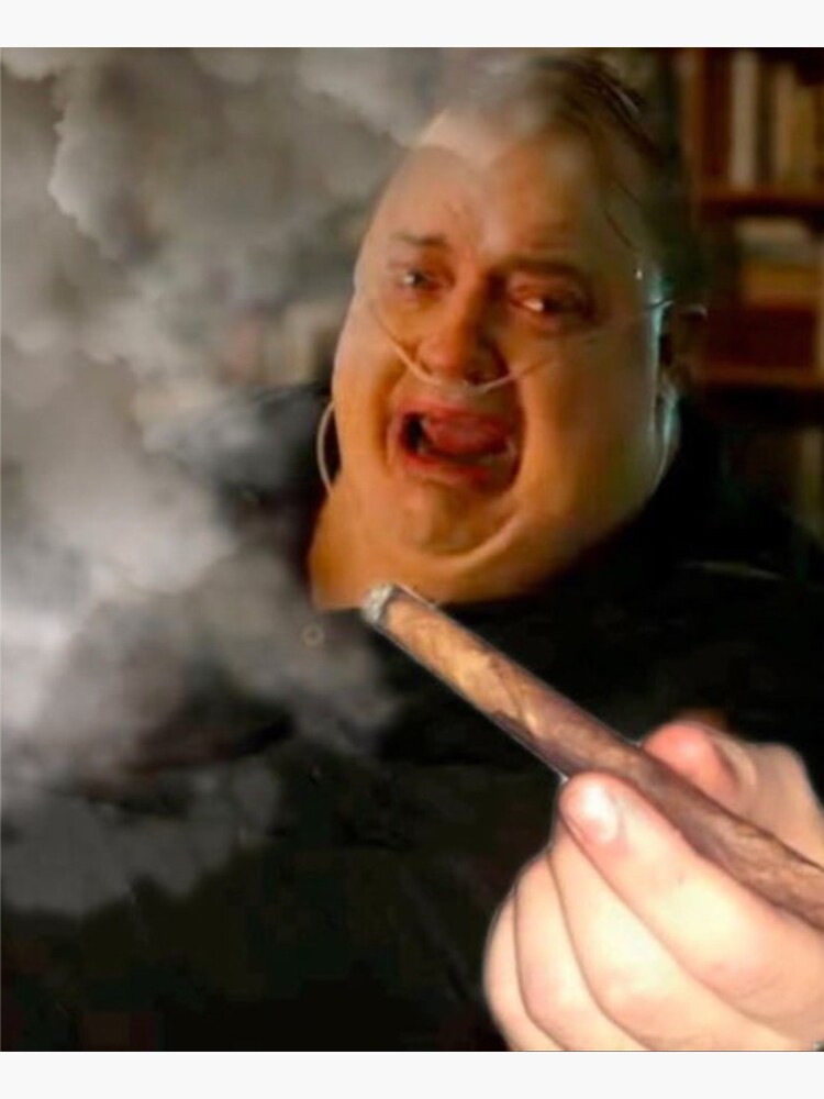 "The whale movie meme blunt" Sticker for Sale by soanicyouth | Redbubble