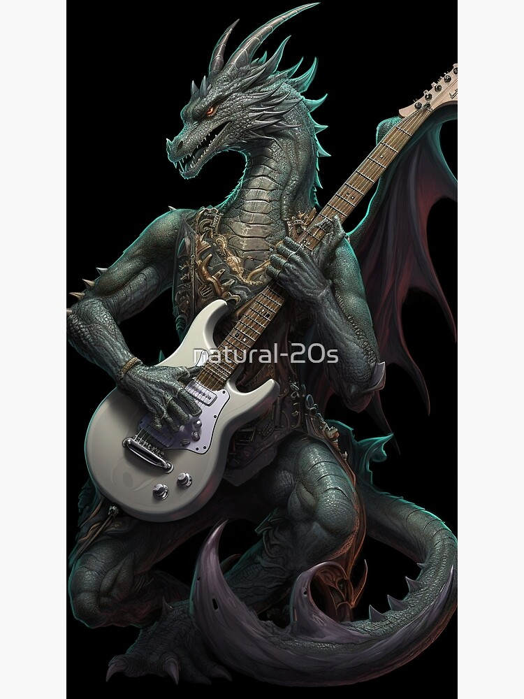 "Rockin Dragon" Poster for Sale by natural-20s | Redbubble
