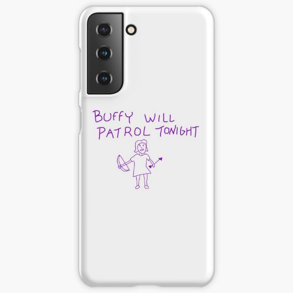 "Buffy Will Patrol Tonight in purple - Buffy the Vampire Slayer, BtVS ...