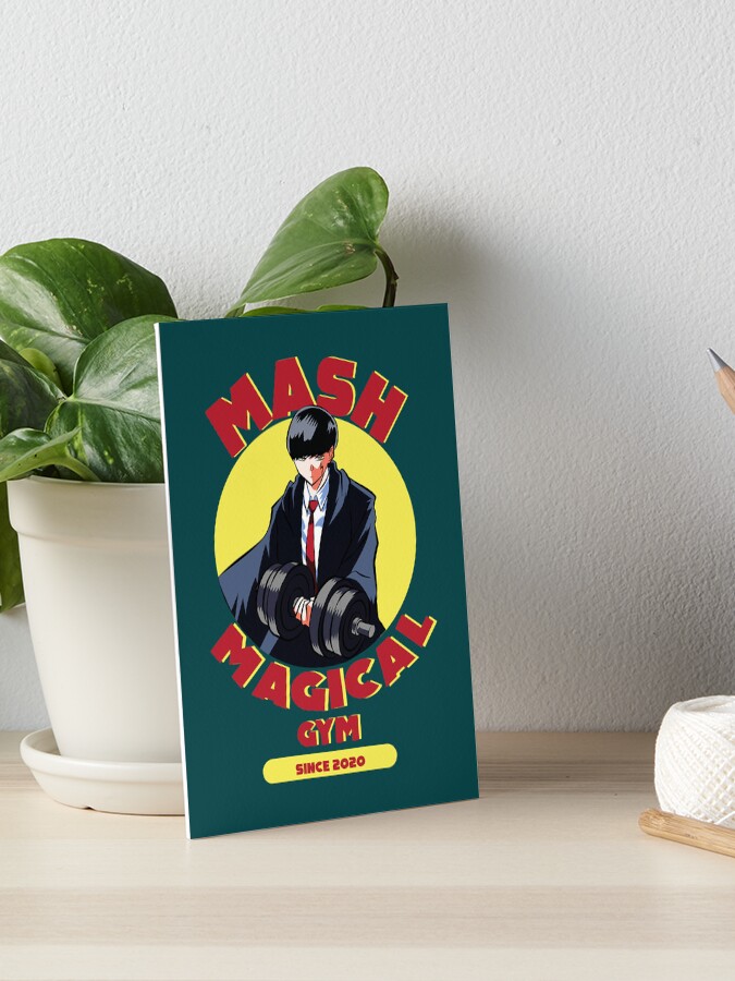 "MASHLE MAGIC AND MUSCLES (MASH MAGICAL GYM) " Art Board Print for Sale ...