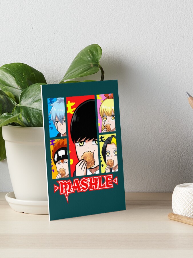 "MASHLE Magic and Muscles1" Art Board Print for Sale by BettsMayson ...