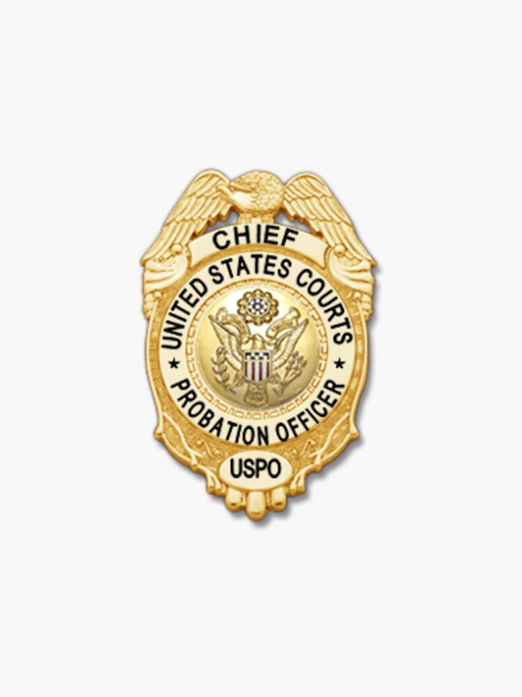 "Chief United States Probation Officer" Sticker for Sale by USPO ...