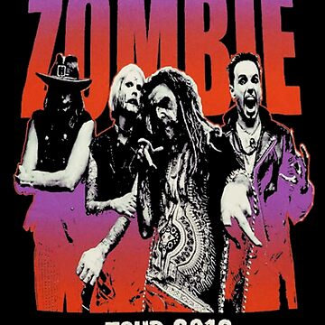 "Rob Zomb Looking Awesome" Sticker for Sale by lanalesh | Redbubble