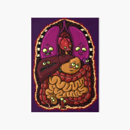 "Organ Story" Art Board Print for Sale by Splapp-me-do | Redbubble