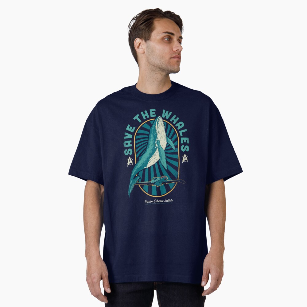 "Star Trek IV: The Voyage Home Save The Whales Logo" Tri-blend T-Shirt ...