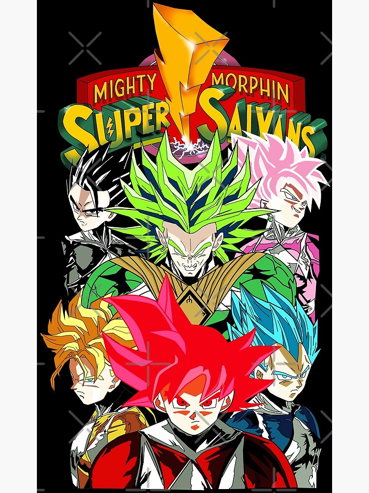 "Saiyan Rangers | Goku | Vegeta | Dragon Ball | Power Ranger | mighty ...