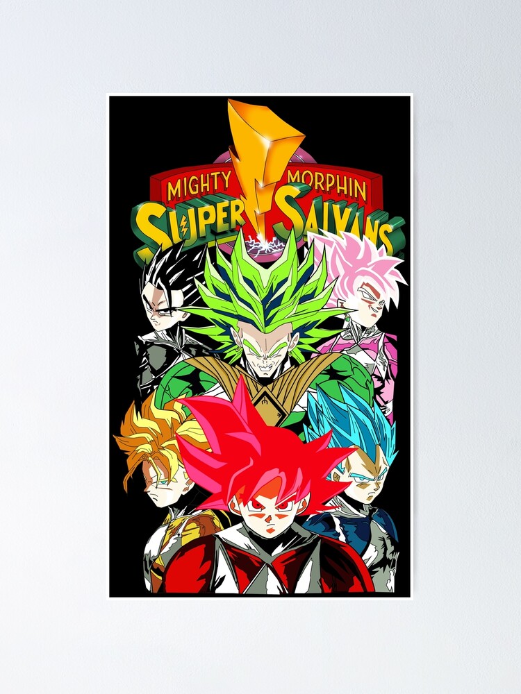 "Saiyan Rangers | Goku | Vegeta | Dragon Ball | Power Ranger | mighty ...