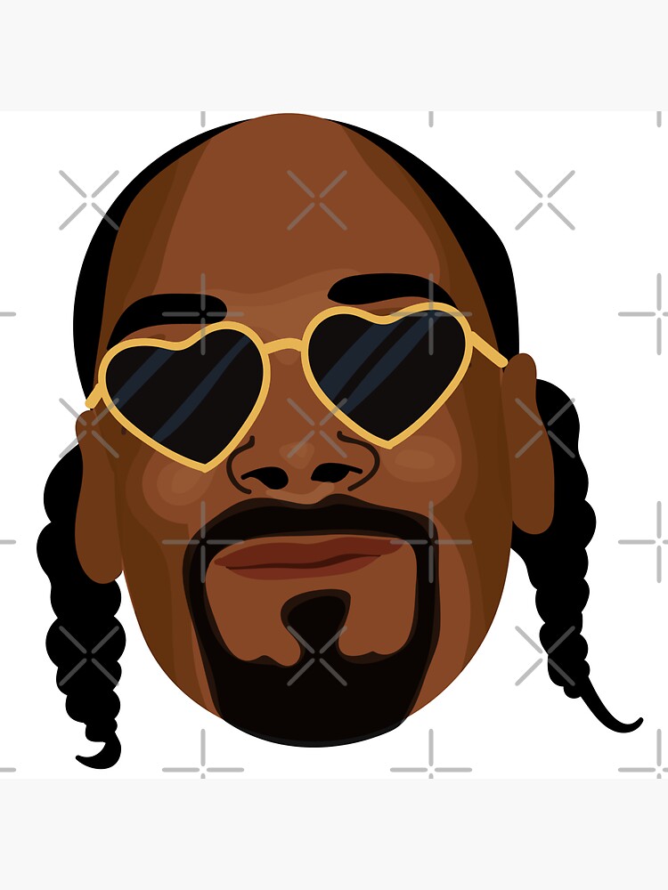"SNOOP DOGG" Sticker by MineEyes | Redbubble