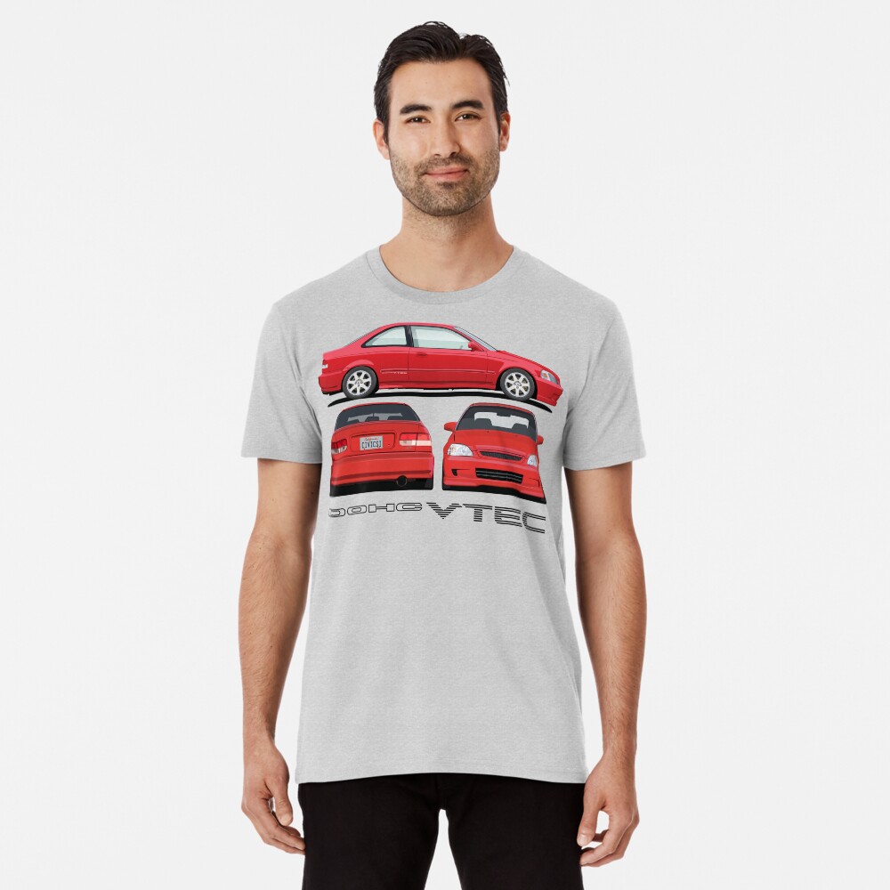 "Civic Si DOHC VTEC" Poster for Sale by jaminak | Redbubble