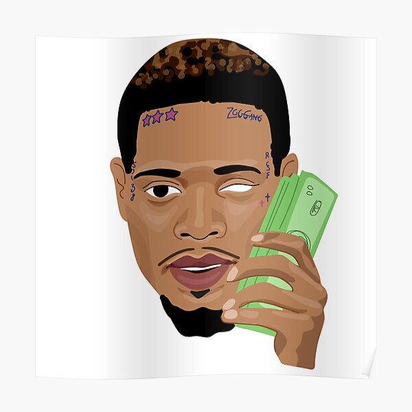 "FETTY WAP" Poster for Sale by MineEyes | Redbubble