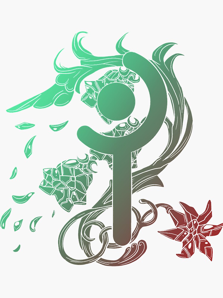 "White Mage Job Symbol [FF Style]" Sticker for Sale by shawngomez ...