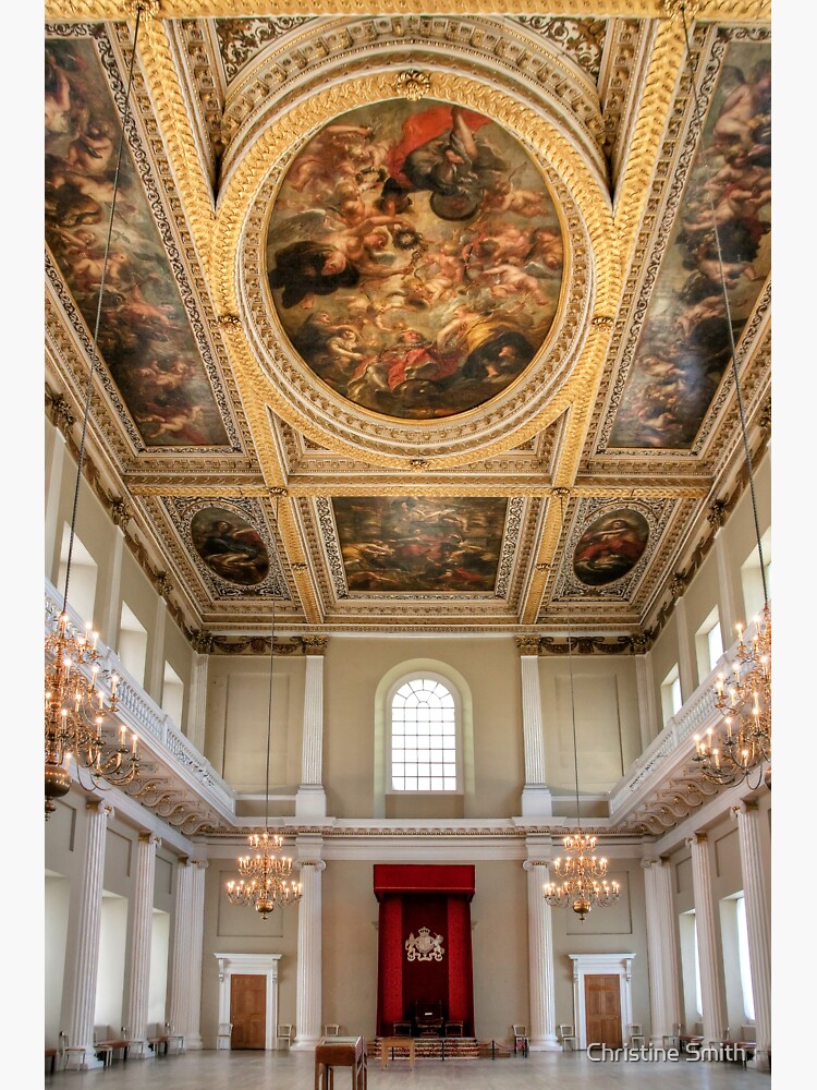 "The Rubens Ceiling at the Banqueting House, London" Sticker for Sale ...