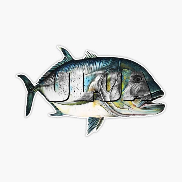 Ulua Fish Sticker