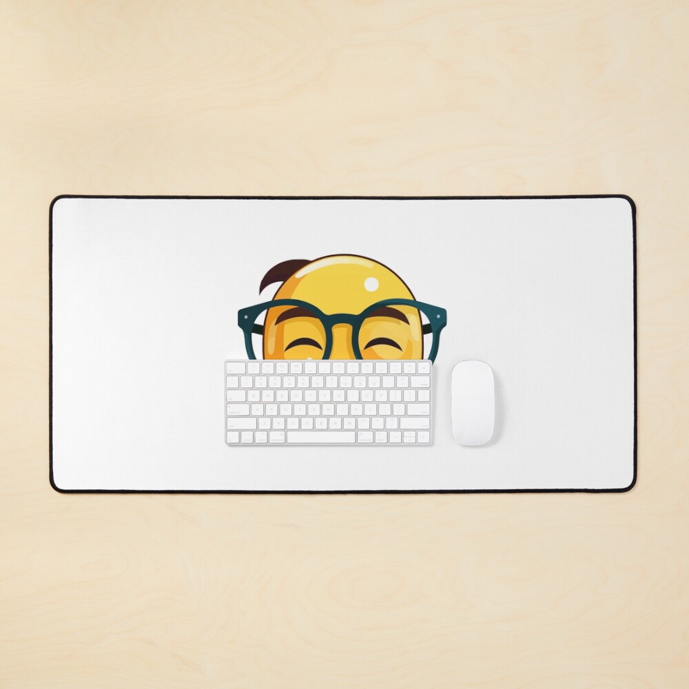 "Goofy Ahh Smiles, nerd face emoji" Sticker for Sale by Artwyz | Redbubble