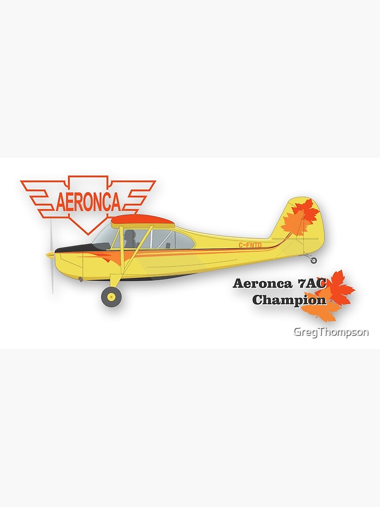 "Aeronca 7AC Champion" Poster for Sale by GregThompson | Redbubble