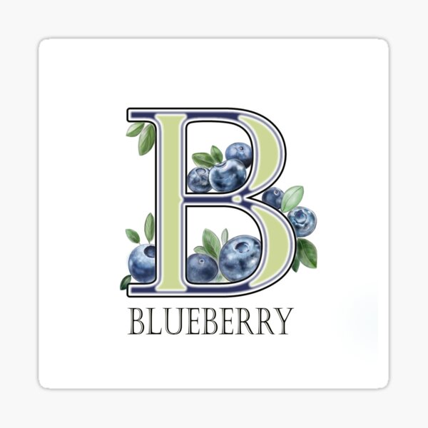 "blueberries, letter B , alphabet, letters, berry letters, berries ...