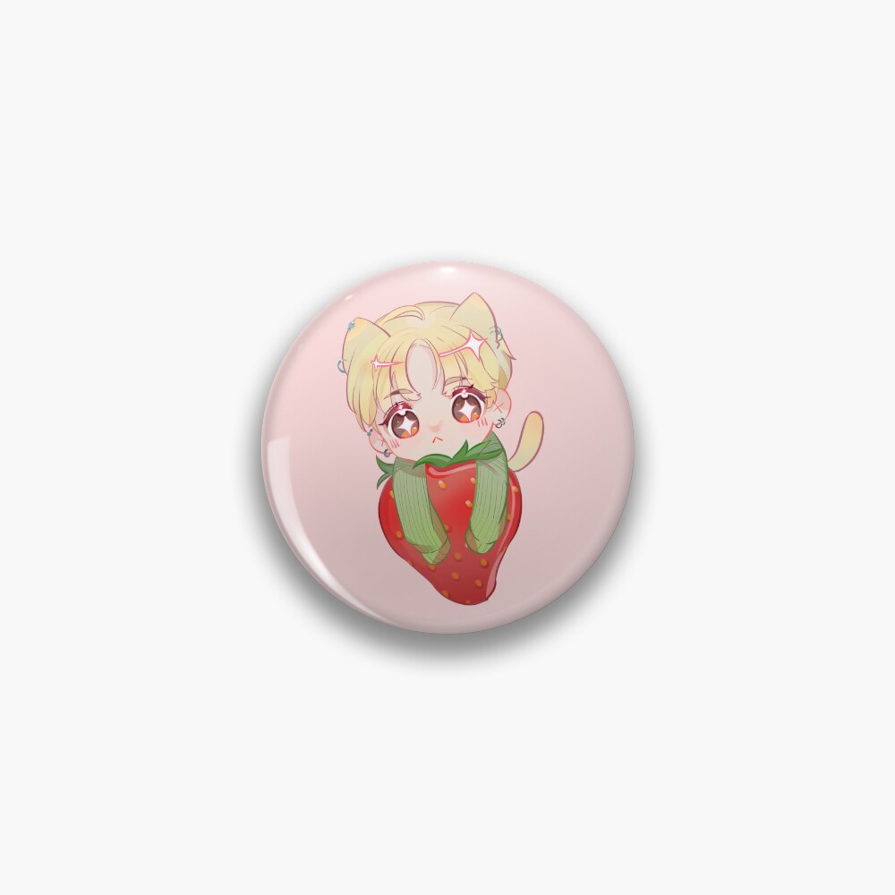 "Strawberry Cat Ricky ZB1 Chibi" Sticker for Sale by nchankk1004 ...