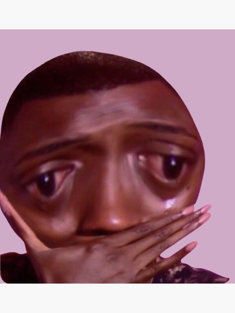 Póster for Sale con la obra «cara llorando meme» de tttatia | Redbubble