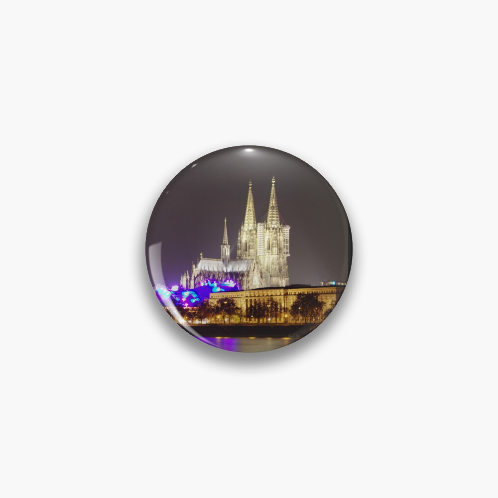 "Kölner Dom und Musical Dome" Button von cologne4711 | Redbubble