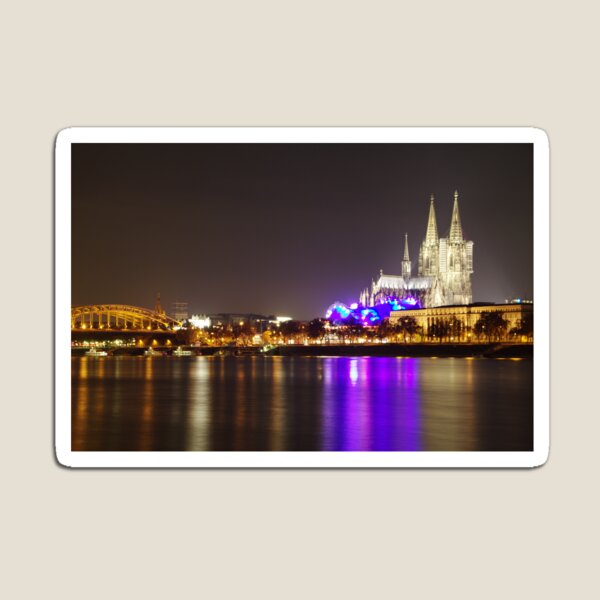 "Kölner Dom und Musical Dome" Magnet von cologne4711 | Redbubble