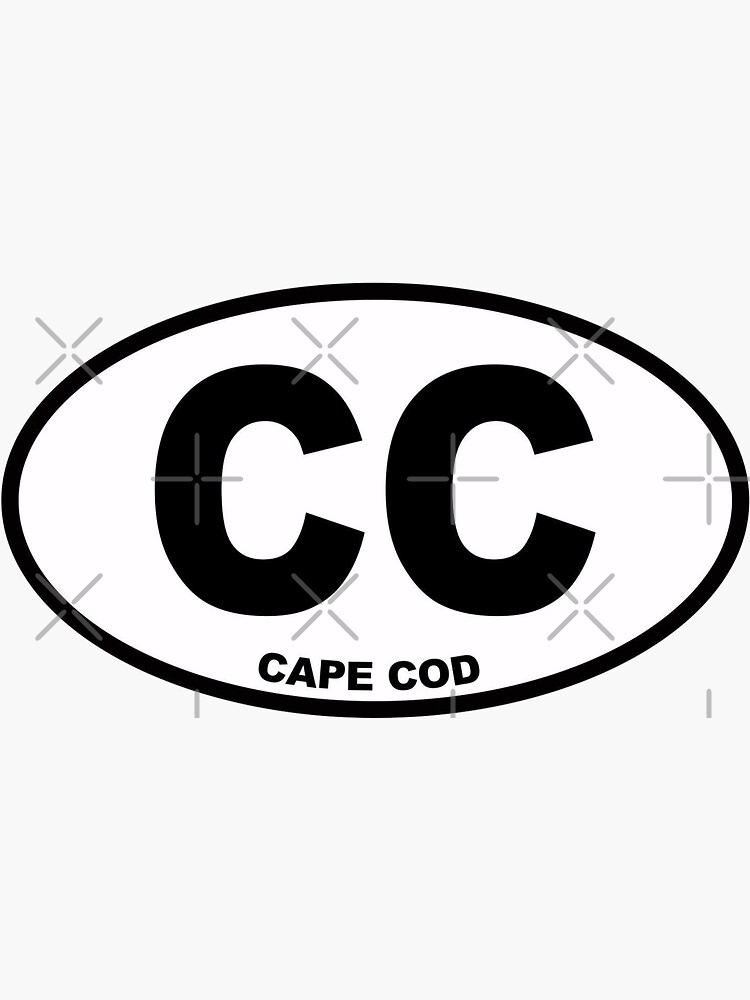 "Cape Cod" Sticker by litmusician | Redbubble