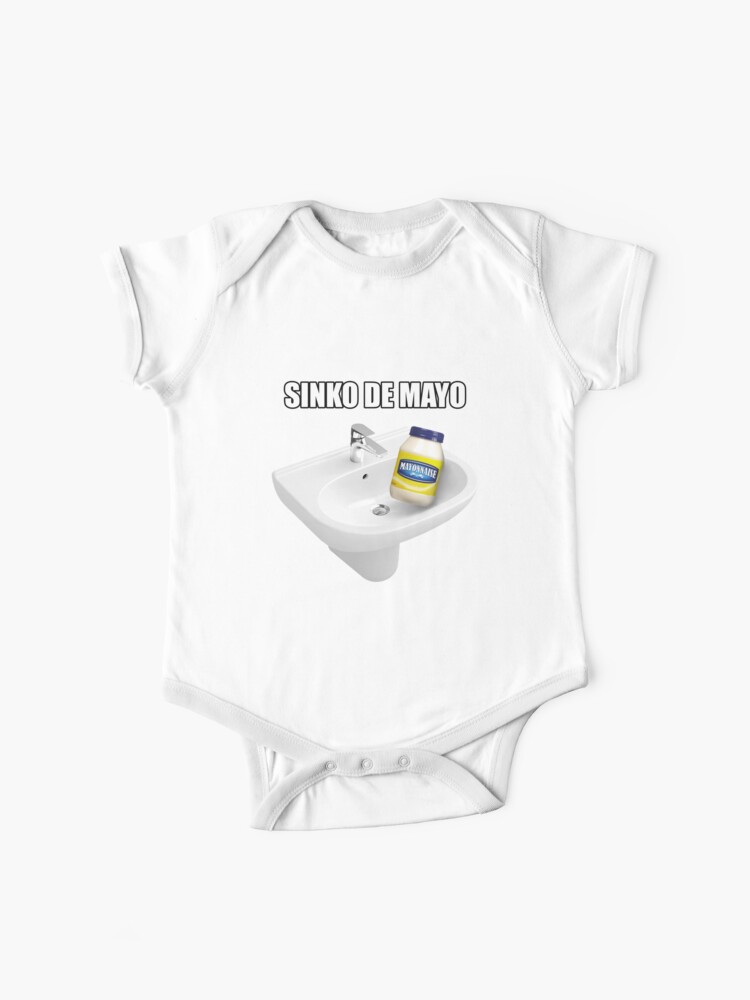 "Sinko de Mayo mayonnaise Cinco de mayo meme" Baby One-Piece for Sale ...