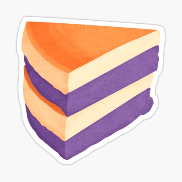 "Filipino Dessert Ube Flan" Sticker for Sale by NoreenDesigns | Redbubble