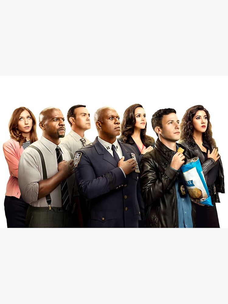"Brooklyn 99 Full Cast" Art Print by bwayanna | Redbubble