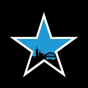 "Blue Star" Sticker for Sale by Motown Barber | Redbubble