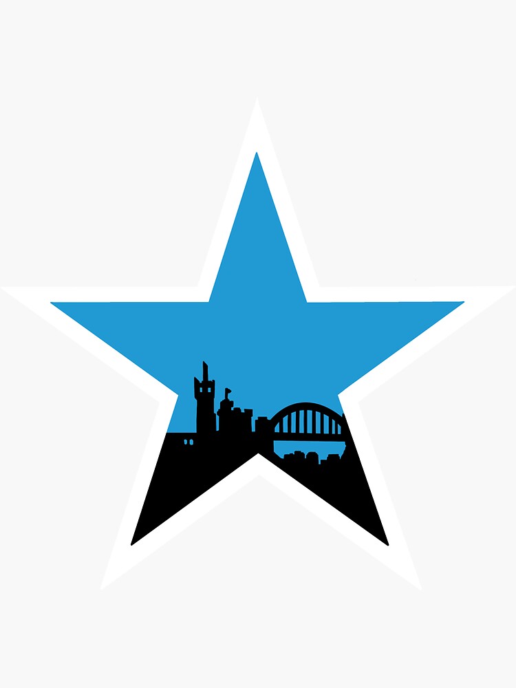 "Blue Star" Sticker for Sale by Motown Barber | Redbubble