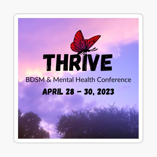 "THRIVE 2023" Sticker for Sale by DevynStone | Redbubble