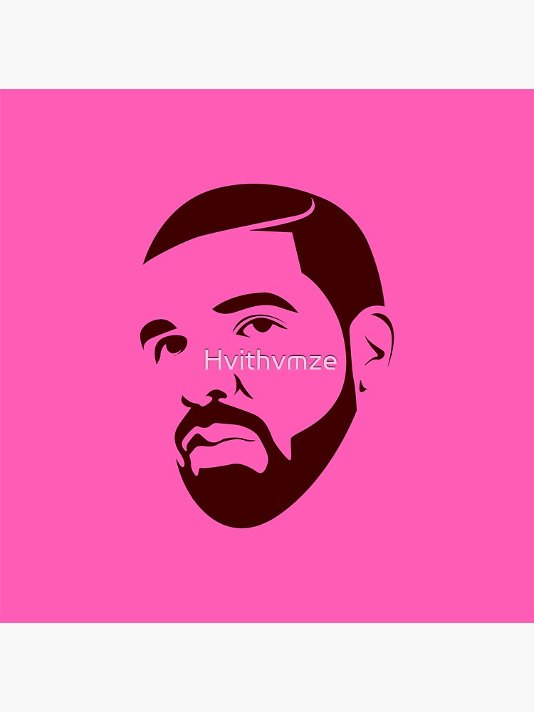 "Drake" Sticker by Hvithvmze | Redbubble